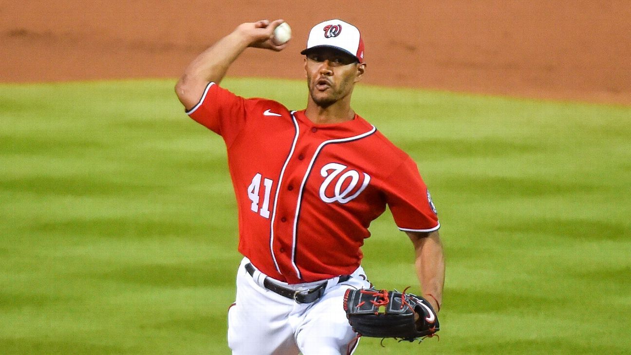 Nats envía al pitcher Joe Ross a lista de lesionados por desgarro ...