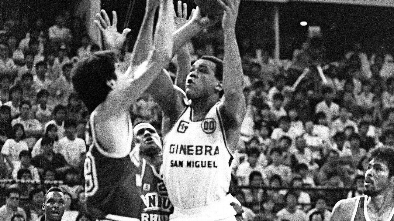 Ginebra legend Michael Hackett scored 103 points on Sonny Jaworski's ...