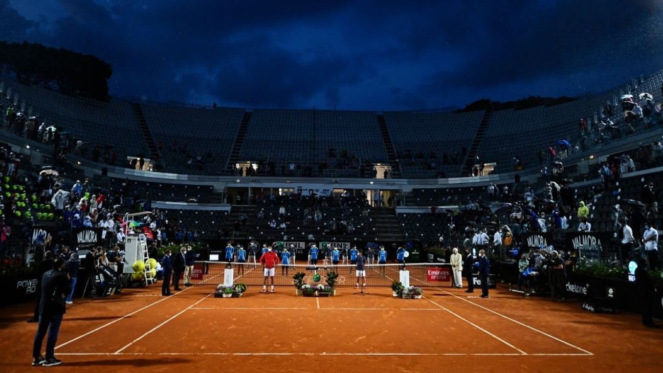 El Masters 1000 de Roma tendrá público desde los octavos de final - ESPN