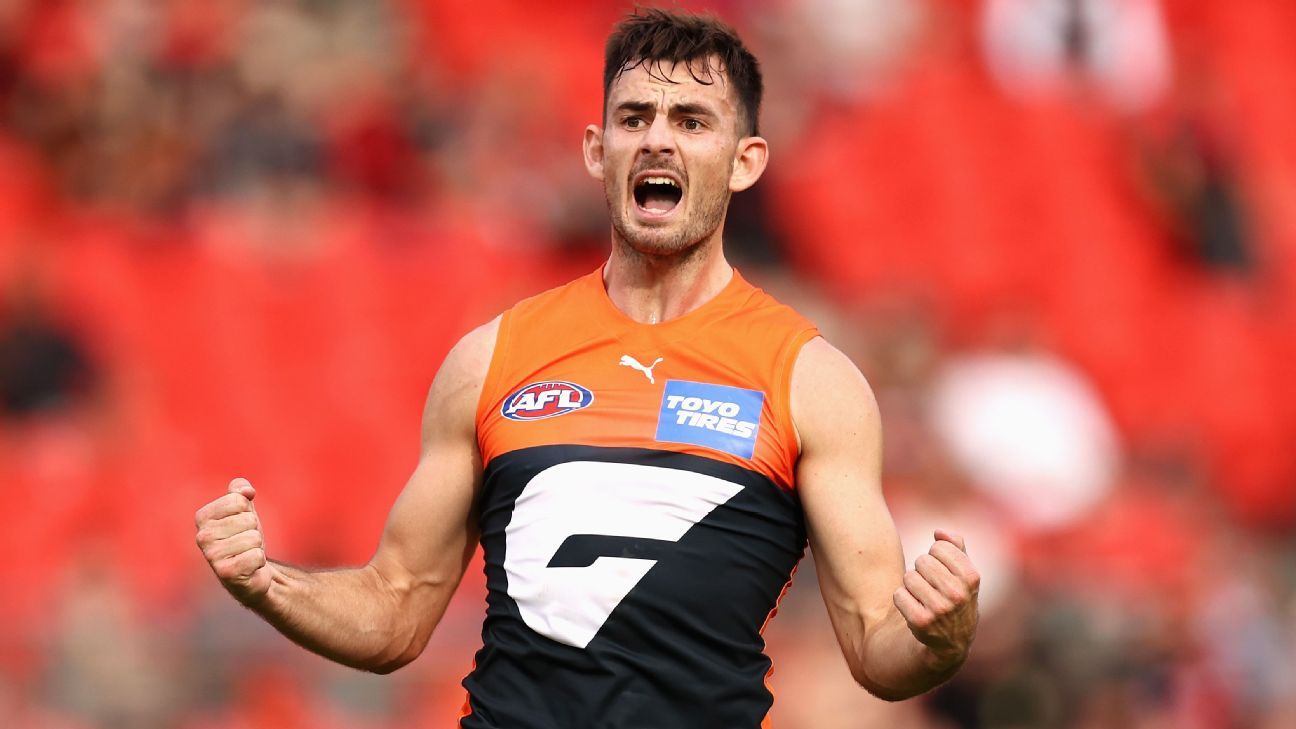 AFL Round 8 Jacob Hopper the hero as Giants hold off late Bombers surge ...