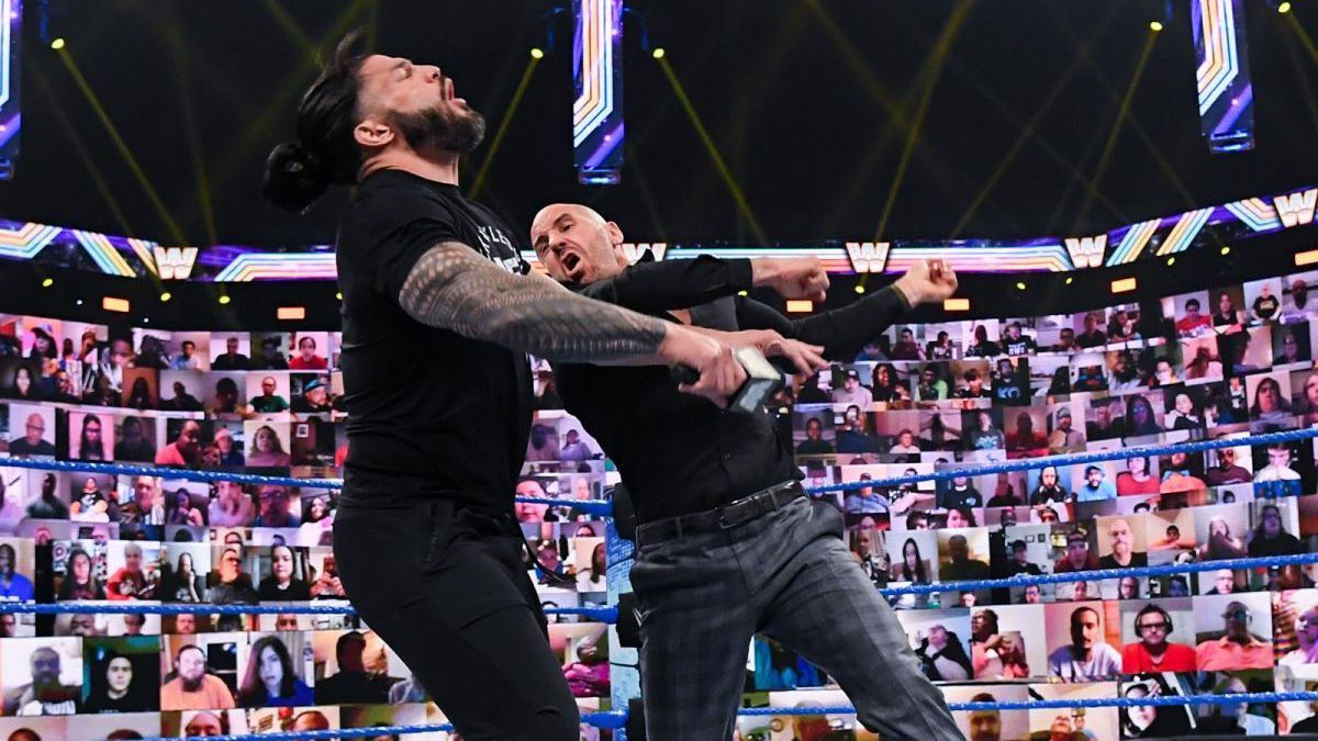 WWE WrestleMania Backlash: Cesaro gets title shot against Roman Reigns ...