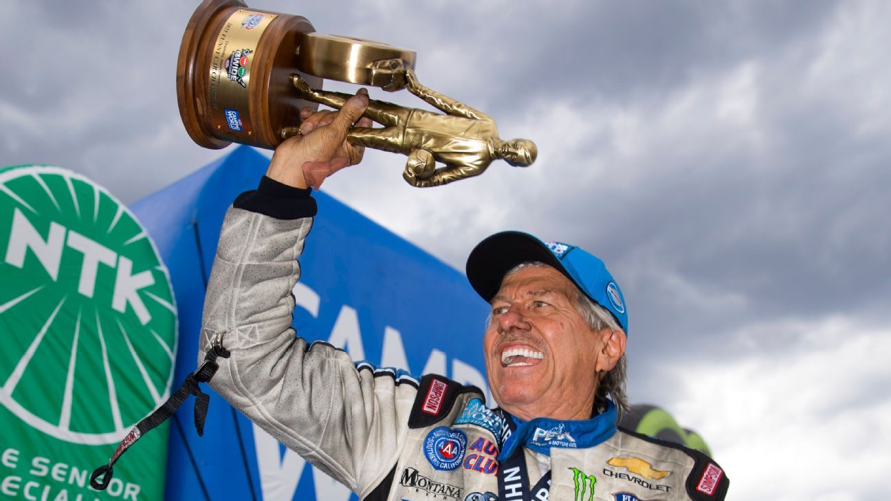 72-year-old John Force extends record with 152nd NHRA victory - ESPN