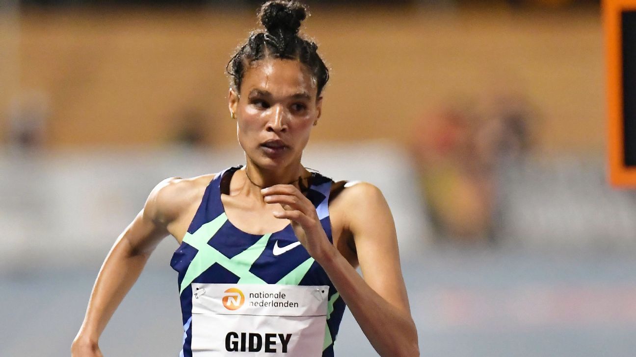 Letesenbet Gidey sets record in women's 10,000 meter two days after ...