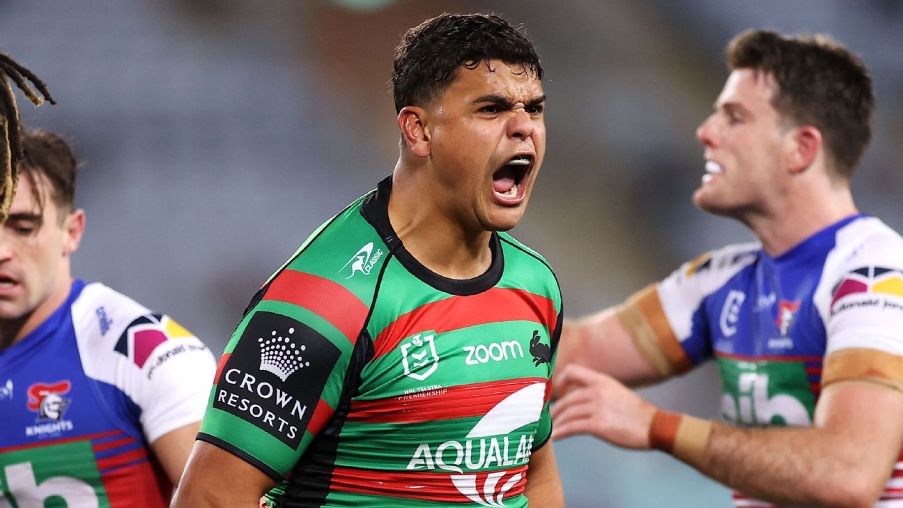 Johnston hat-trick as Souths beat Knights - ESPN