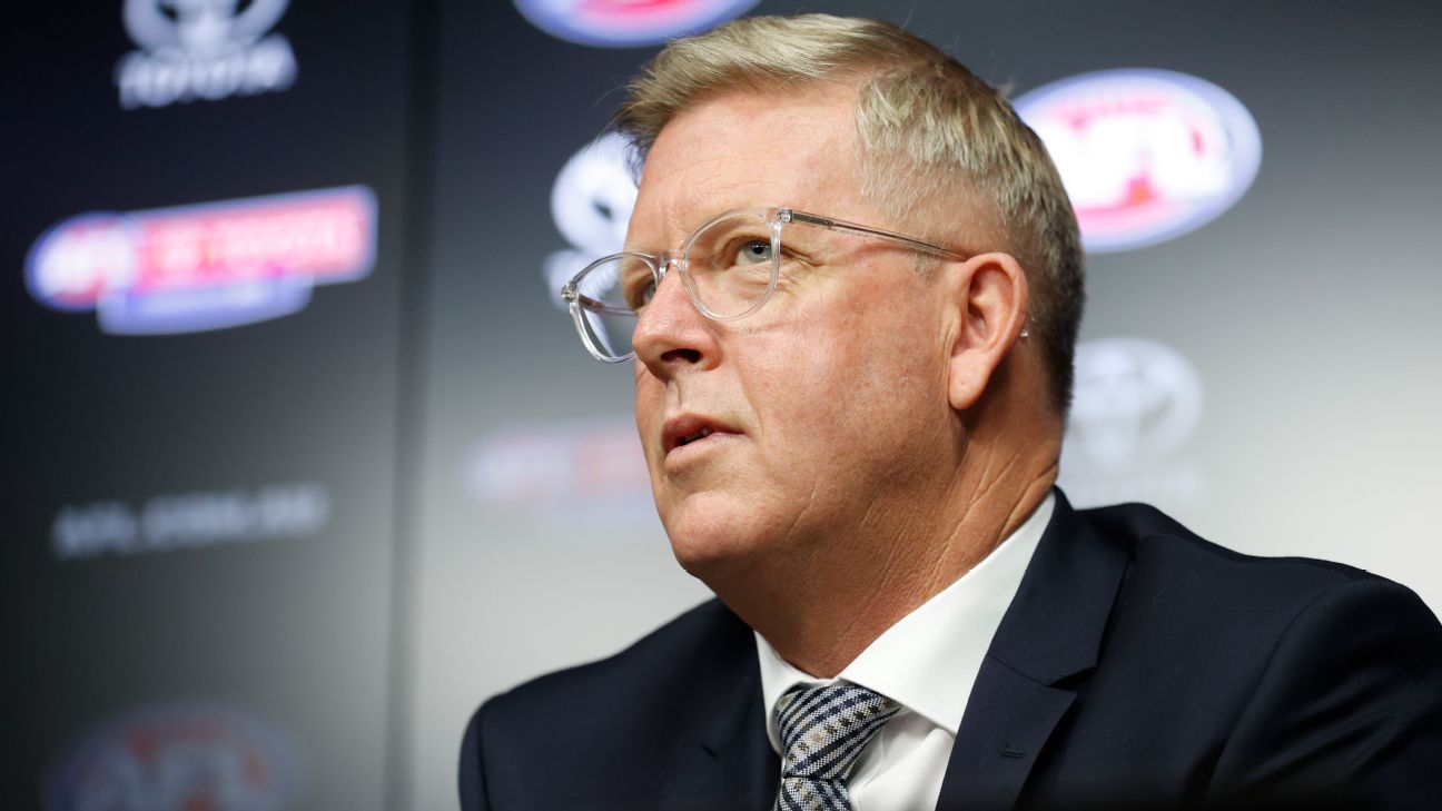 AFL Rohan Connolly five key focuses for new AFL football boss after ...