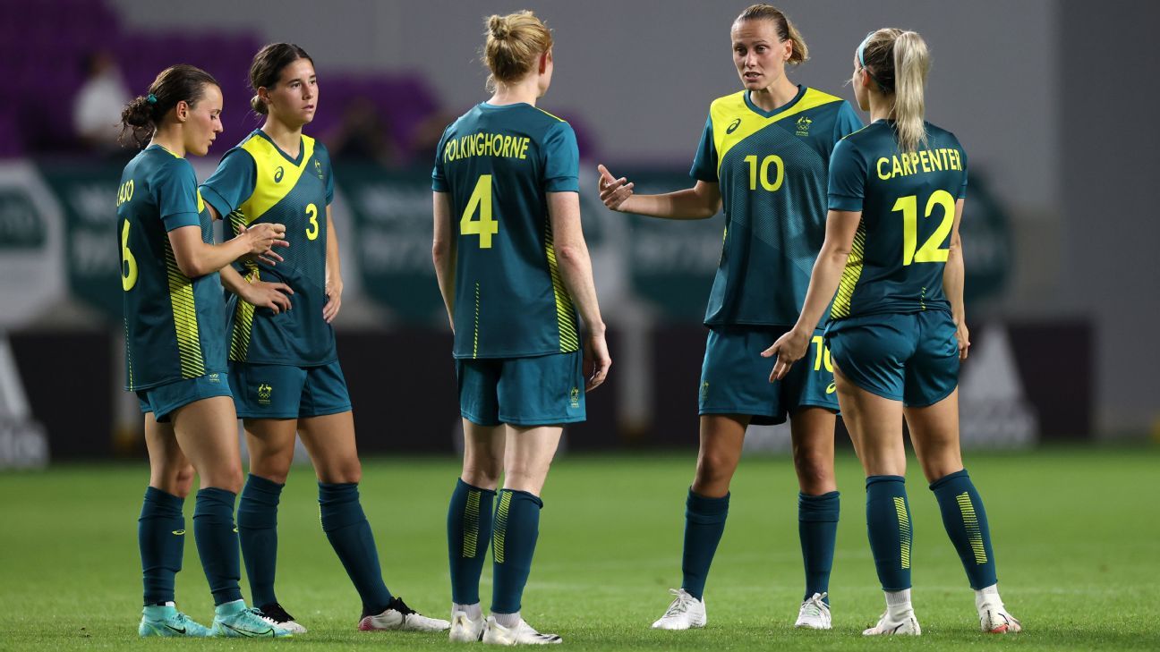 Japan vs. Australia - Football Match Report - July 14, 2021 - ESPN