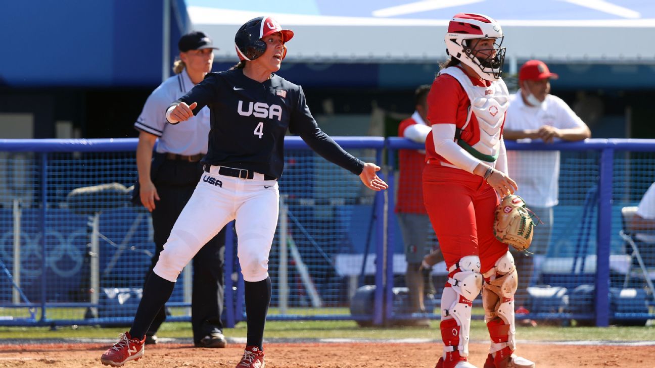 México sufrió tercera derrota en softball, todavía aspira al bronce - ESPN