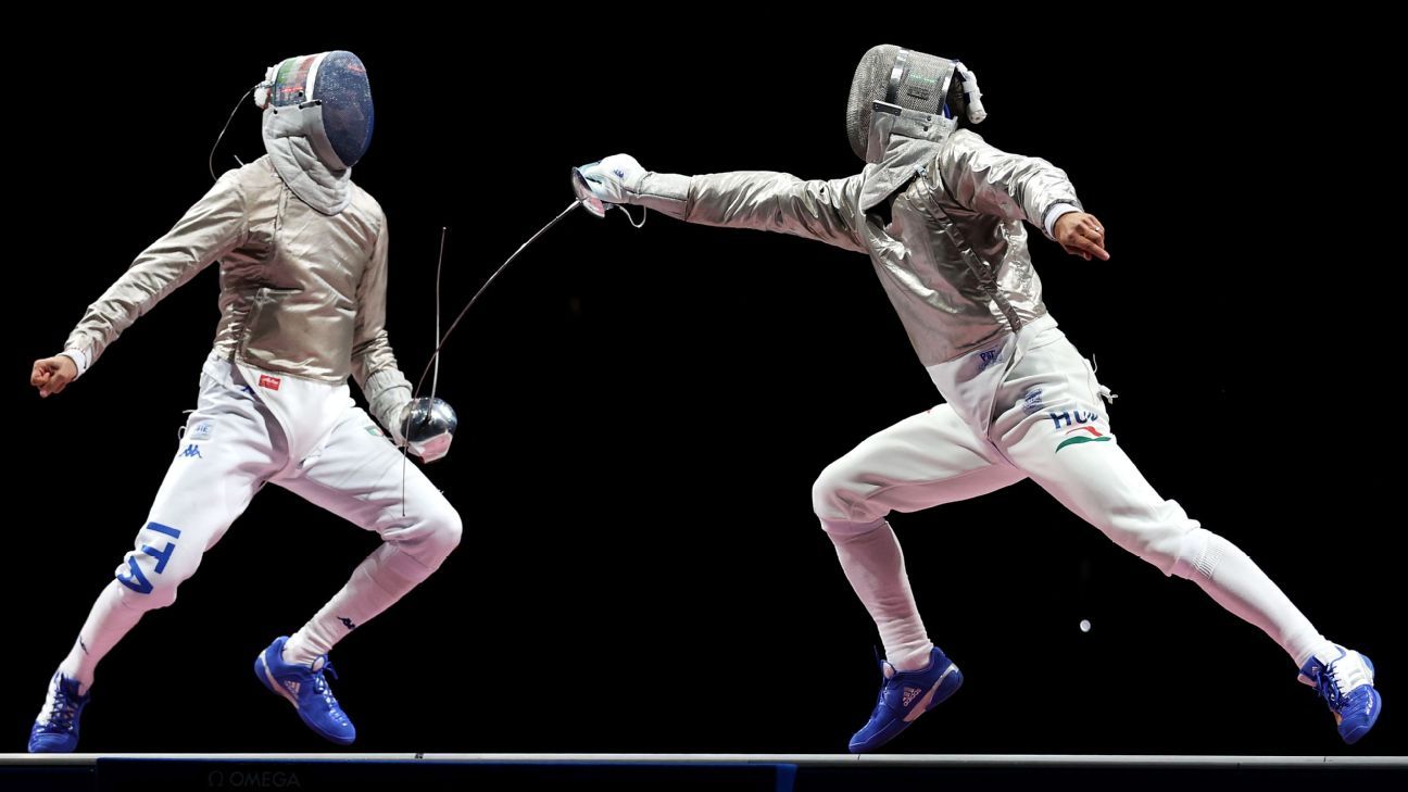Aron Szilagyi wins record third Olympic sabre title, Sun Yiwen takes ...