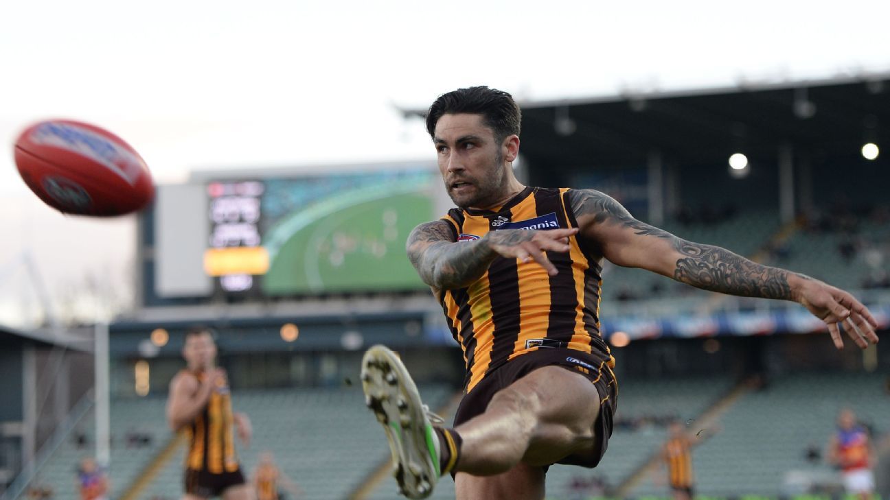 AFL Hawthorn's Chad Wingard set to face Carlton Blues - ESPN