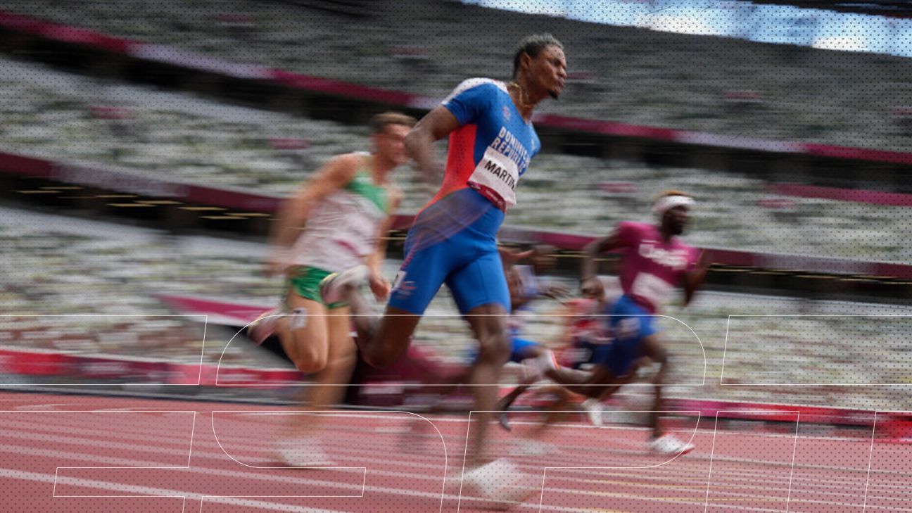 Yancarlos Martínez logra avanzar a semifinal de 200 metros planos - ESPN