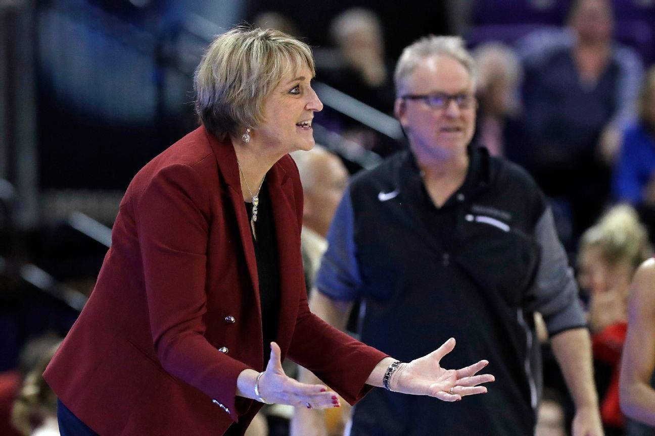 June Daugherty, who coached women's basketball at Washington and ...