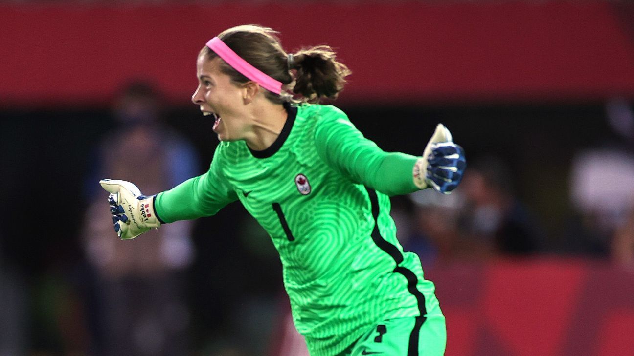 Canada WNT's Stephanie Labbe engaged to fellow Olympian Georgia ...