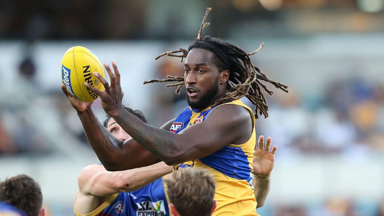 West Coast Eagles Nic Naitanui understands AFL mandatory jab stance - ESPN