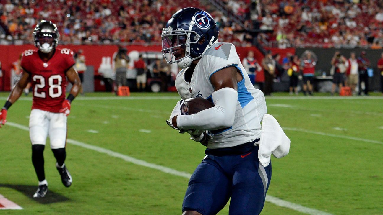 Tennessee Titans' 53-man roster projection - Which receivers won't make ...
