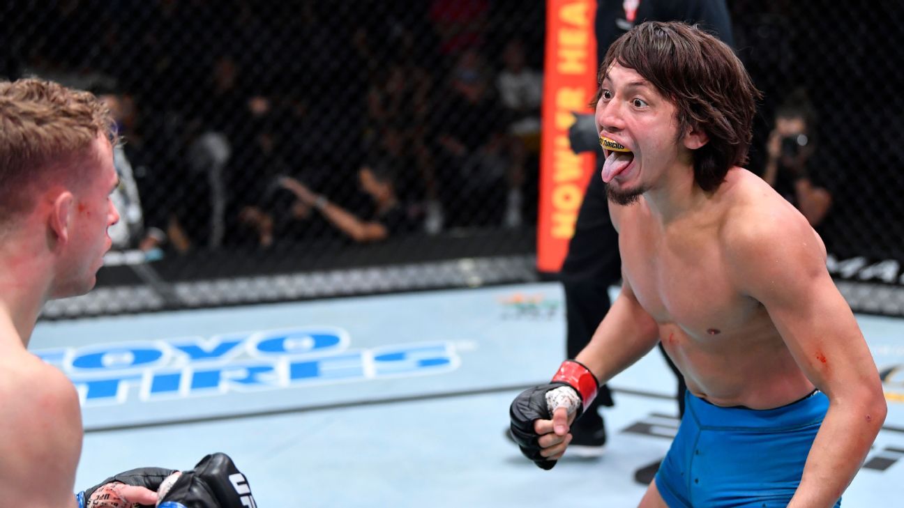 UFC: Ricky Turcios derrota Brady Hiestand em luta completamente insana ...