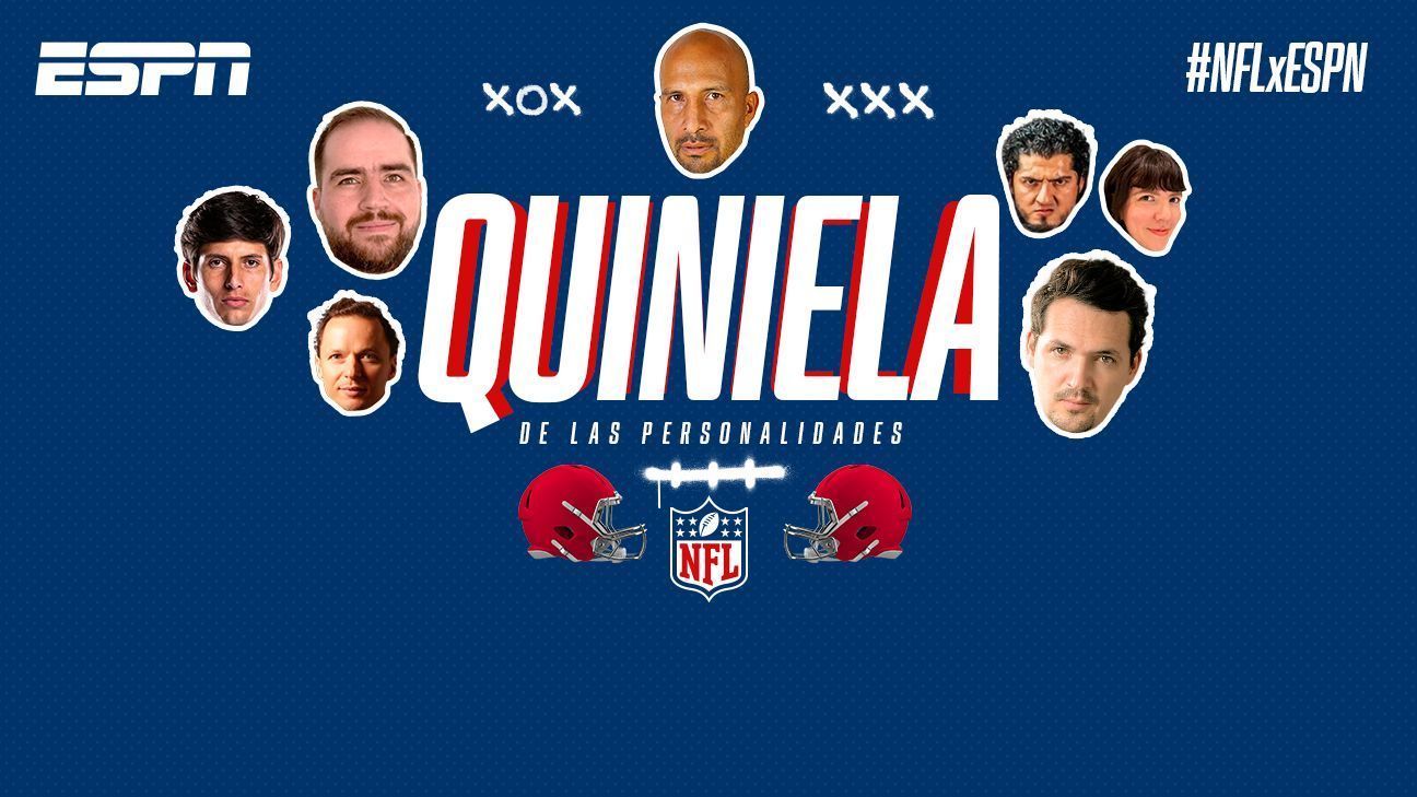 La Quiniela de NFL de las Personalidades en ESPN: Semana 10 - ESPN