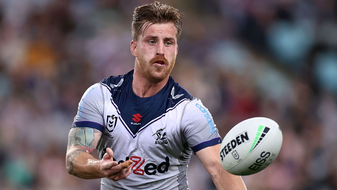 NRL Melbourne Storm players Cameron Munster, Brandon Smith to meet with ...