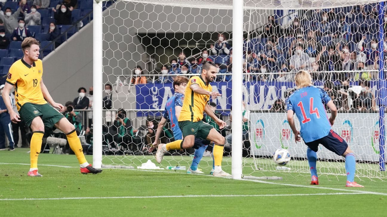 Japan vs. Australia - Football Match Report - October 12, 2021 - ESPN