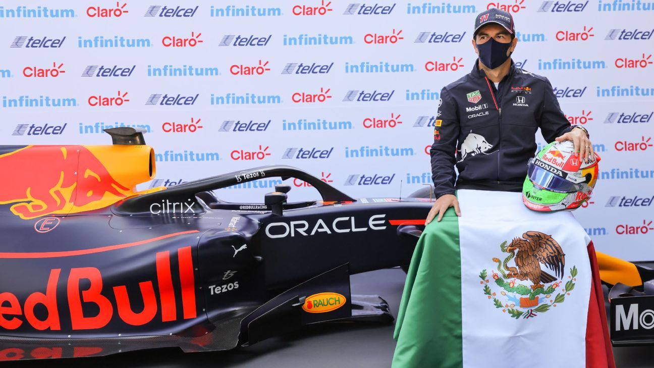Checo Pérez pide a Max Verstappen su ayuda para ganar el GP de México - ESPN