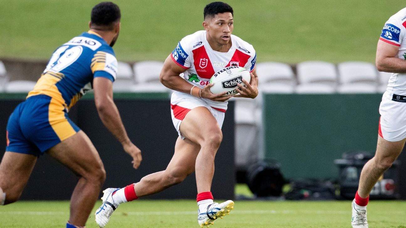 NRL Dragons re-sign Feagai twins to NRL deals - ESPN