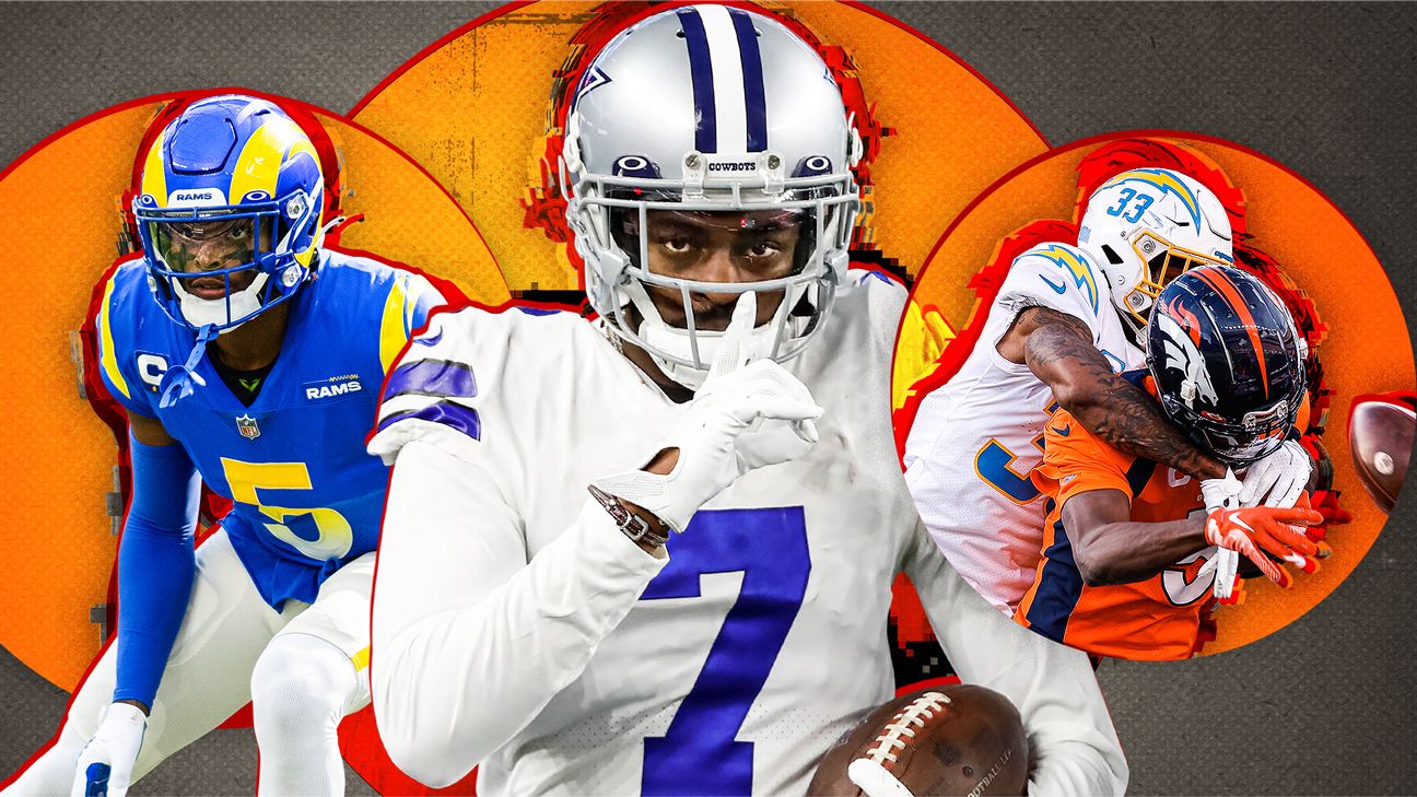 NFL's best defensive backs at 25 different skills: What Trevon Diggs ...