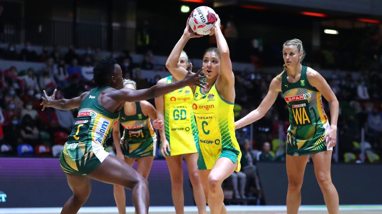 Australia Diamonds roar to netball Quad Series final defeating South ...