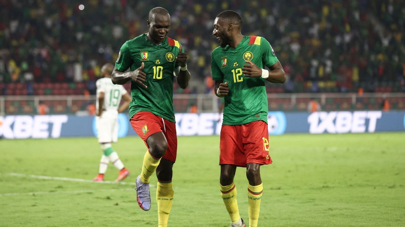 Cameroon vs. Comoros Islands - Football Match Report - January 24, 2022 ...