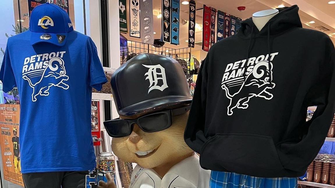 Super Bowl 2022 - 'Detroit Rams' gear hot items for Lions fans ...
