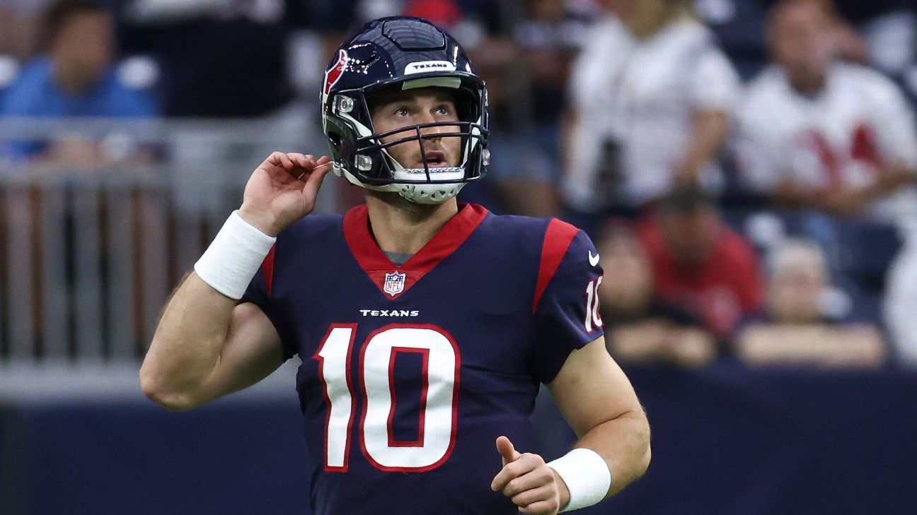 With Pep Hamilton at OC, Houston Texans hope QB Davis Mills can take ...