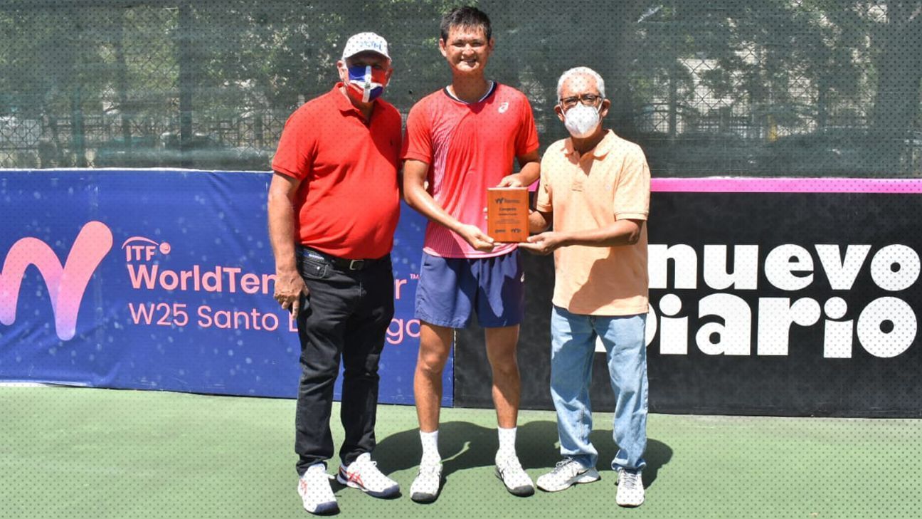 Nick Hardt cae ante Tung-Lin Wu en la final del M25 Santo Domingo - ESPN