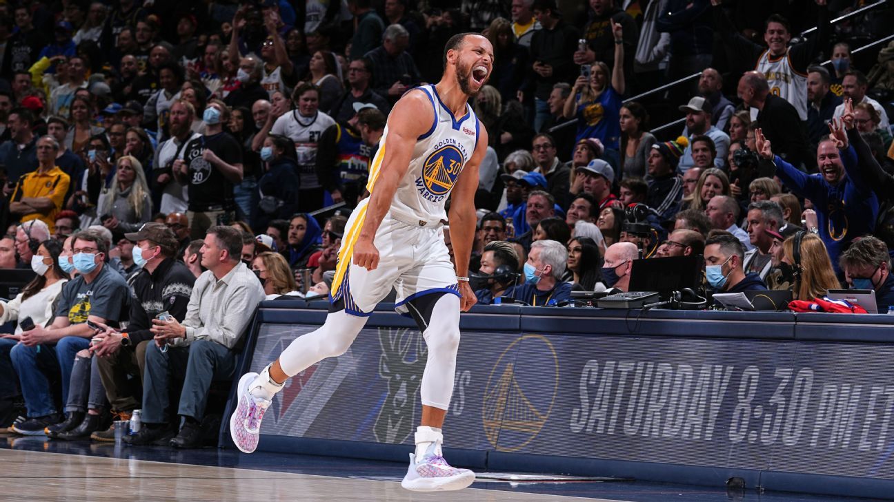 Stephen Curry regresa a los entrenamientos con los Warriors - ESPN