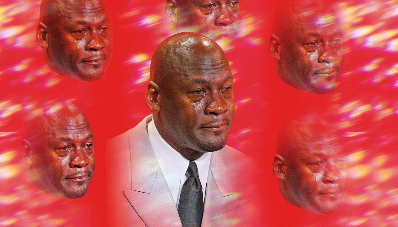 10 años del 'Crying Jordan' -- el GOAT de los memes deportivos - ESPN
