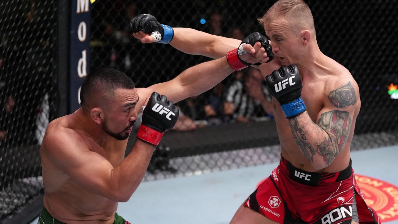 UFC: Mexicano Rafa García sometió a Jesse Ronson - ESPN