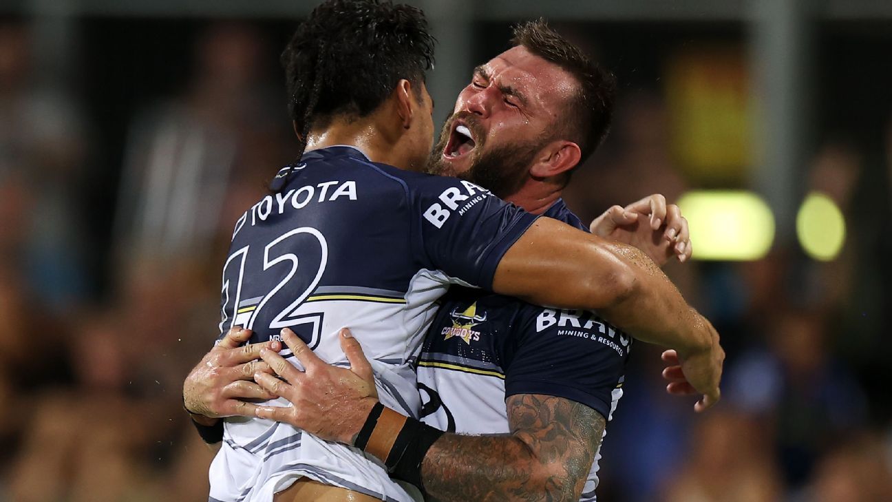 NRL Round 8 North Queensland Cowboys hammer Parramatta Eels in NRL romp ...