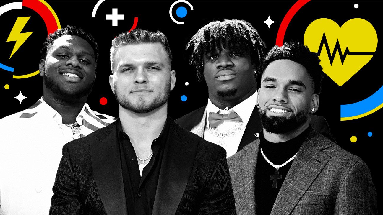 Tracking NFL draft first-rounders' heart rates - ESPN
