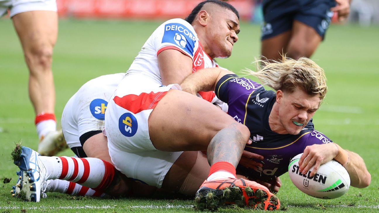 NRL Melbourne Storm Ryan Papenhuyzen back, Nick Meaney replaces Cameron ...