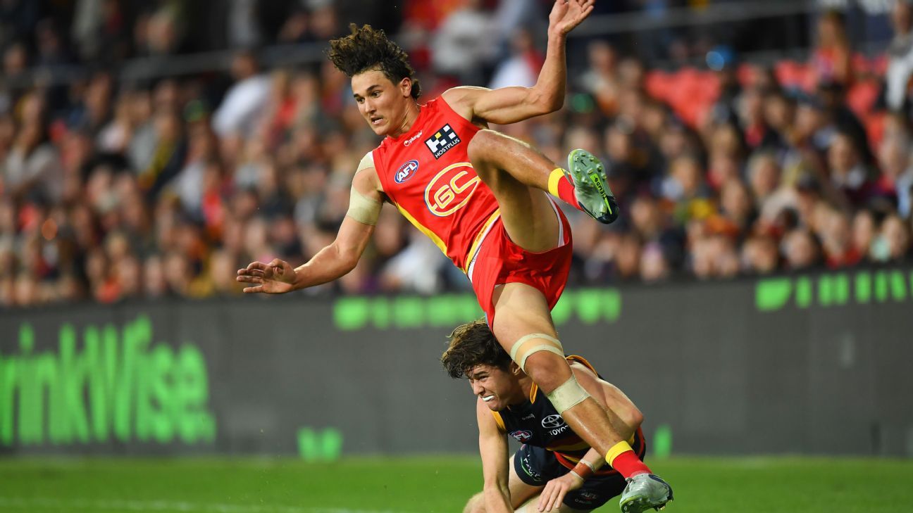 AFL Surgery for Gold Coast Suns' Wil Powell after leg injury