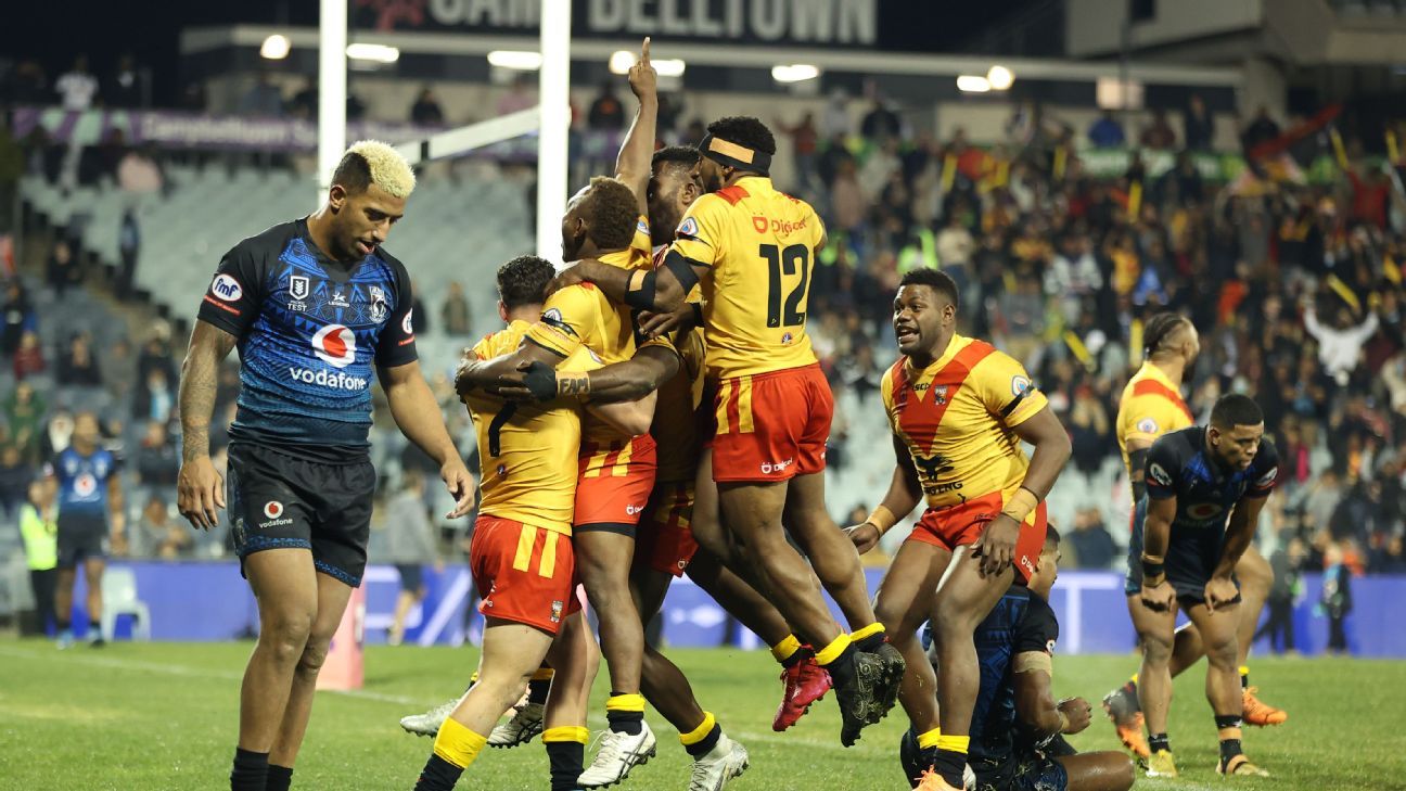PNG defeat Fiji in physical Pacific Test - ESPN
