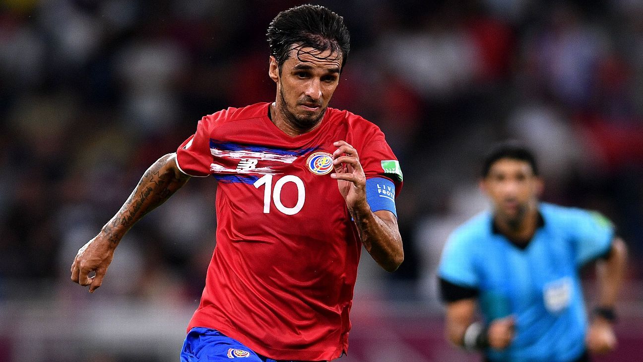Bryan Ruiz, el capitán de Costa Rica que pondrá punto final a su ...