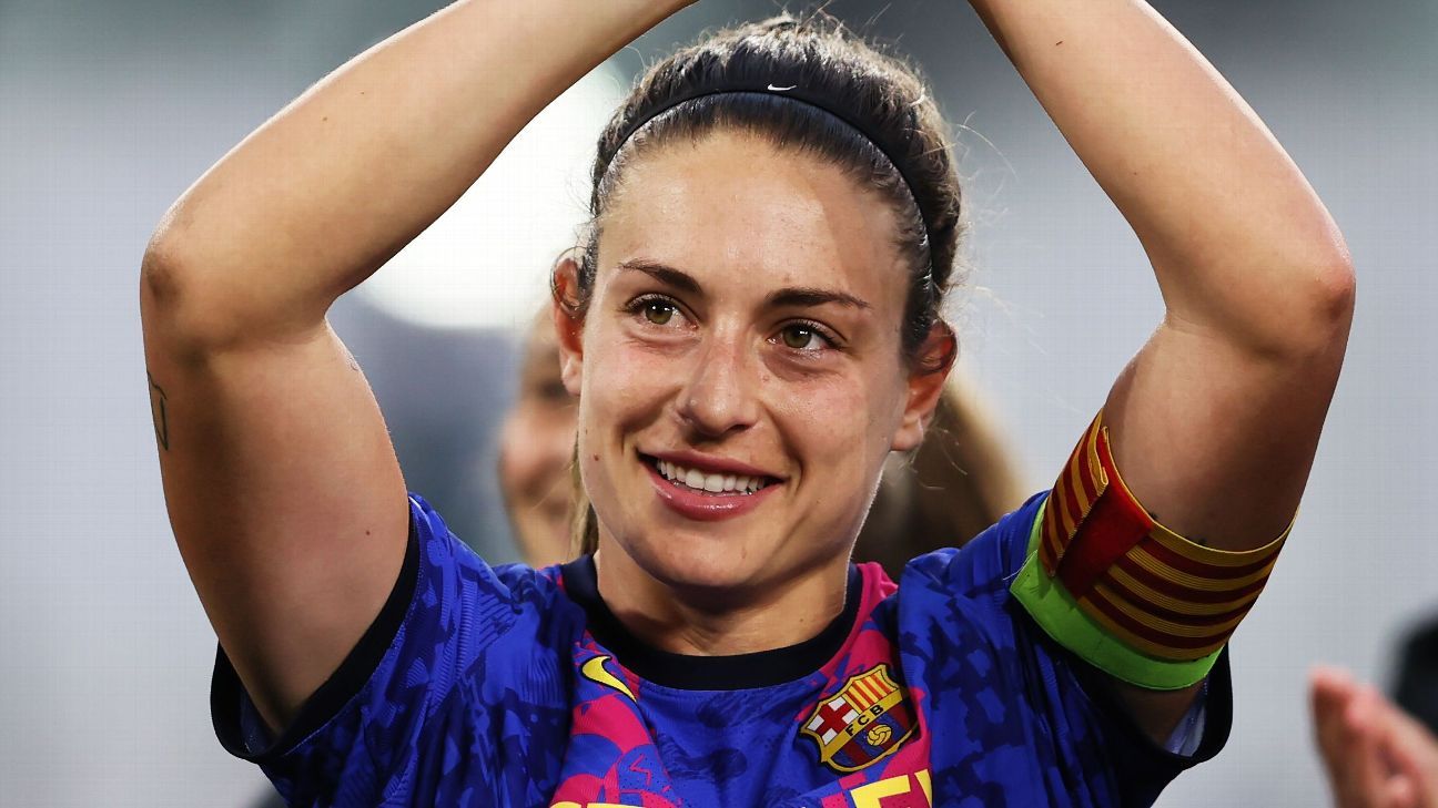 Alexia Putellas, tras su lesión: "Confío en recuperarme, retomar el ...