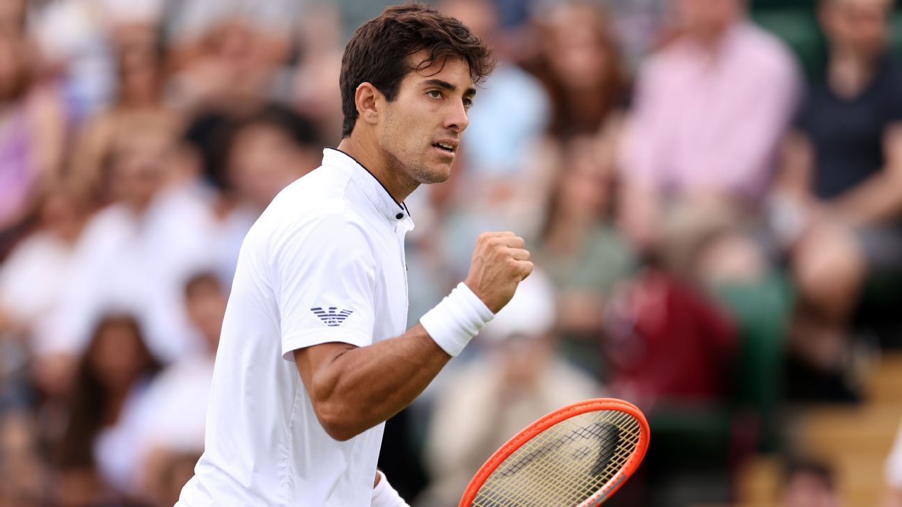 Garin: 20 triunfos en Grand Slams y récord para el tenis chileno - ESPN