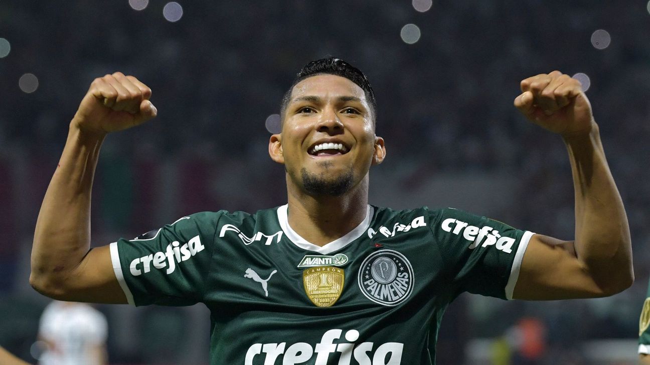 Rony faz gol de bicicleta antológico, Palmeiras enfia 5 a 0 no Cerro ...