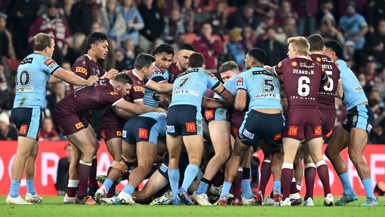 State of Origin Matt Burton, Dane Gagai avoid bans for fight - ESPN