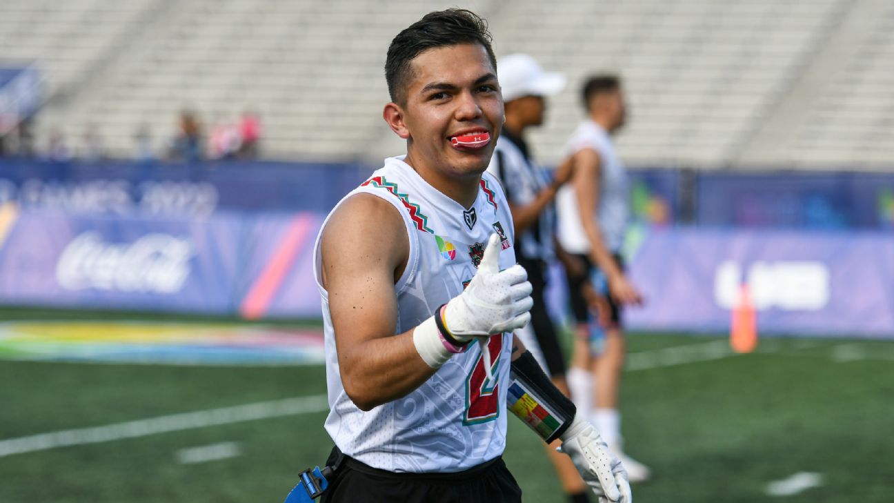 México gana bronce en el flag football varonil de los World Games - ESPN