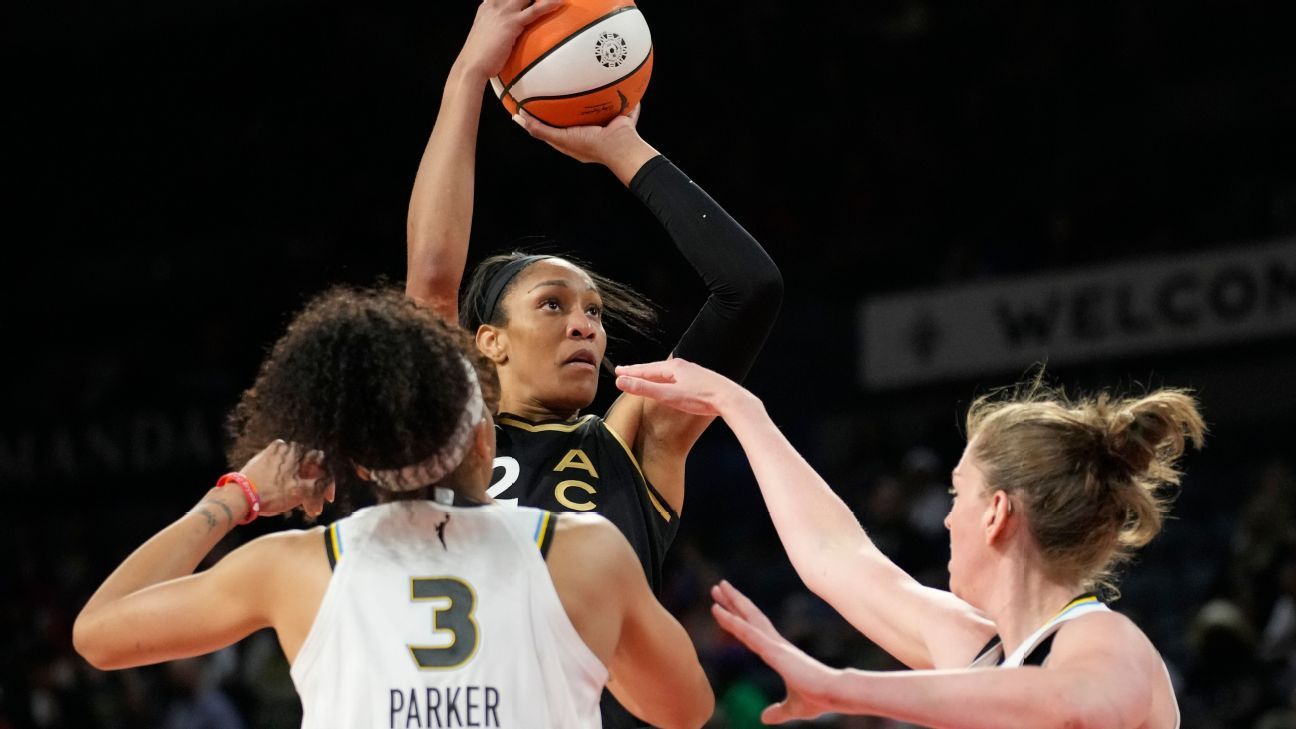 WNBA Power Rankings: Top teams Chicago Sky, Las Vegas Aces to clash in ...