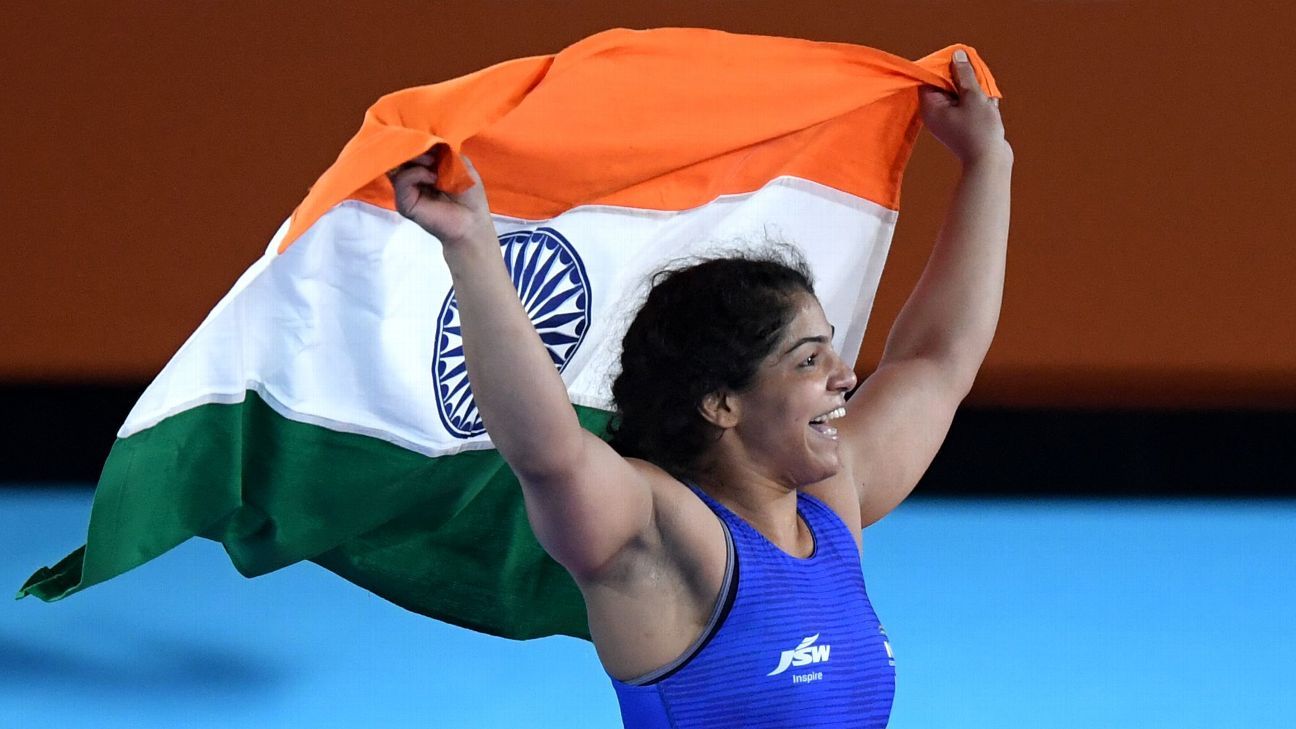 With first CWG gold, Sakshi Malik rediscovers herself on the mat - ESPN