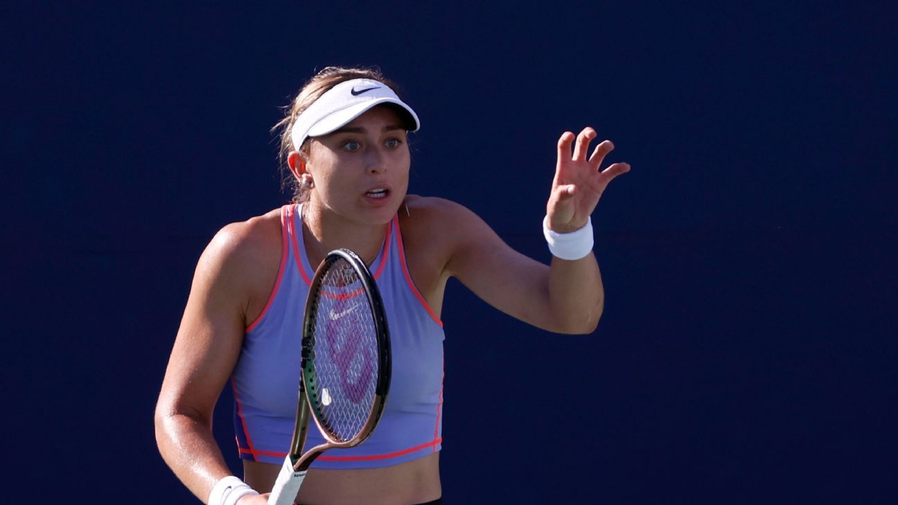 En San José, Badosa debe tener cuidado con Kasatkina - ESPN