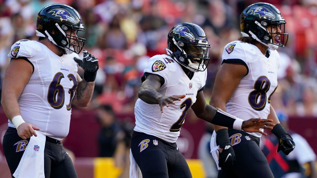 Summertime superiority: Inside the Baltimore Ravens' historic 20-game preseason winning streak ...