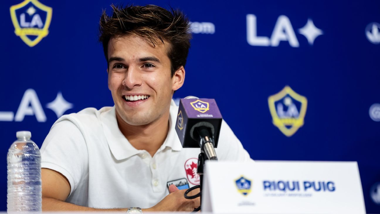 LA Galaxy's Riqui Puig says MLS will become desired destination for ...
