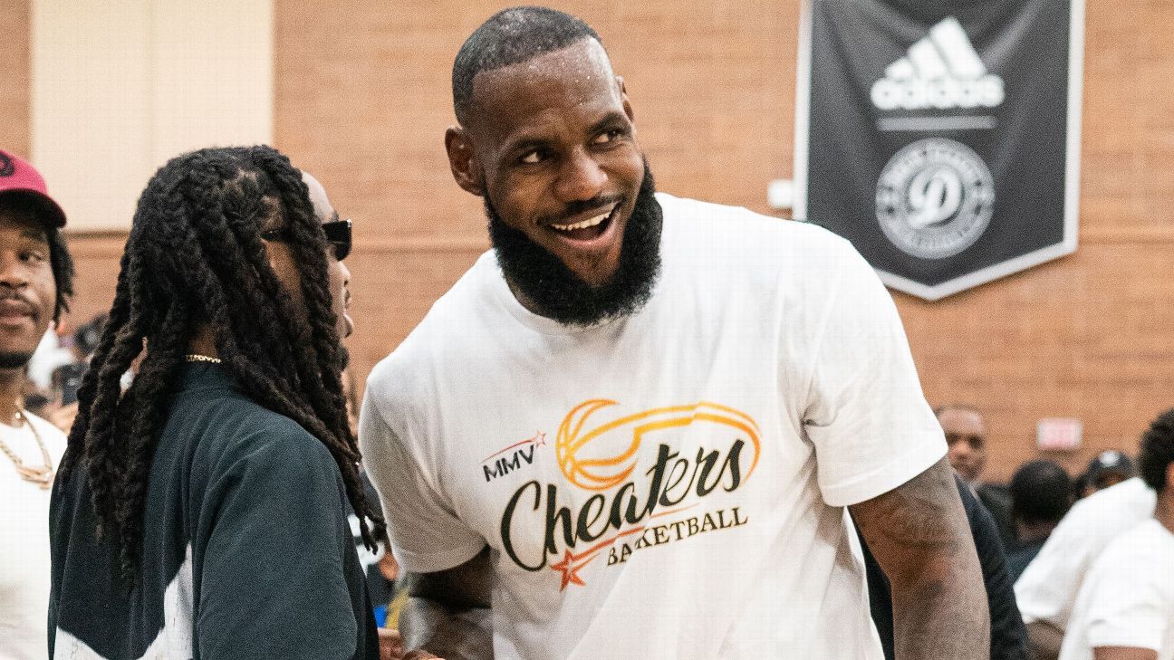 LeBron James to make second pro-am basketball league appearance of the ...